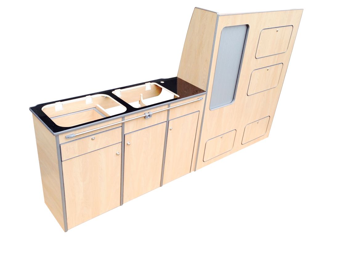 Flat pack-Reimo Variotech units for the 3 seat short wheel base VW T5 ...